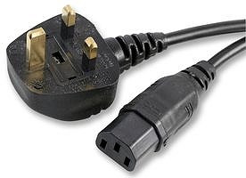 PULSAT.COM - IEC PC MAINS LEAD 1.8M 5A - SATELLITE TV LEADS & CABLES