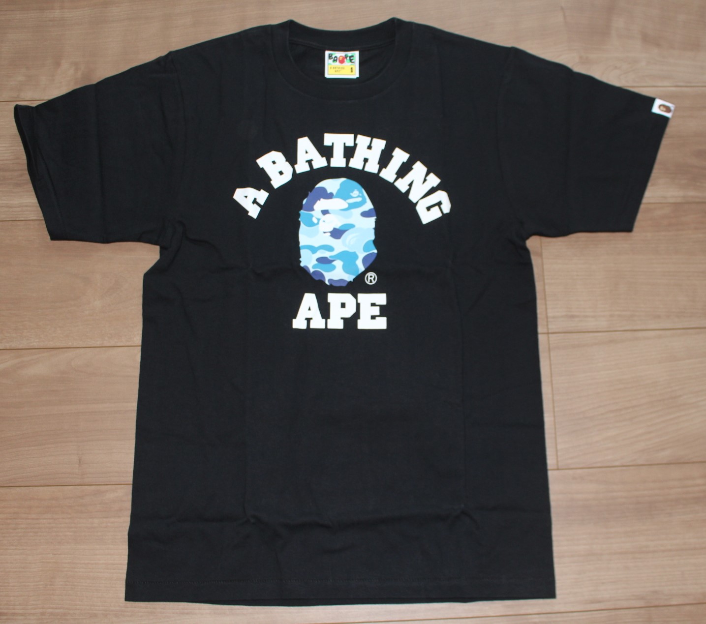 BAPE ABC CAMO COLLEGE TEE - Fashionship