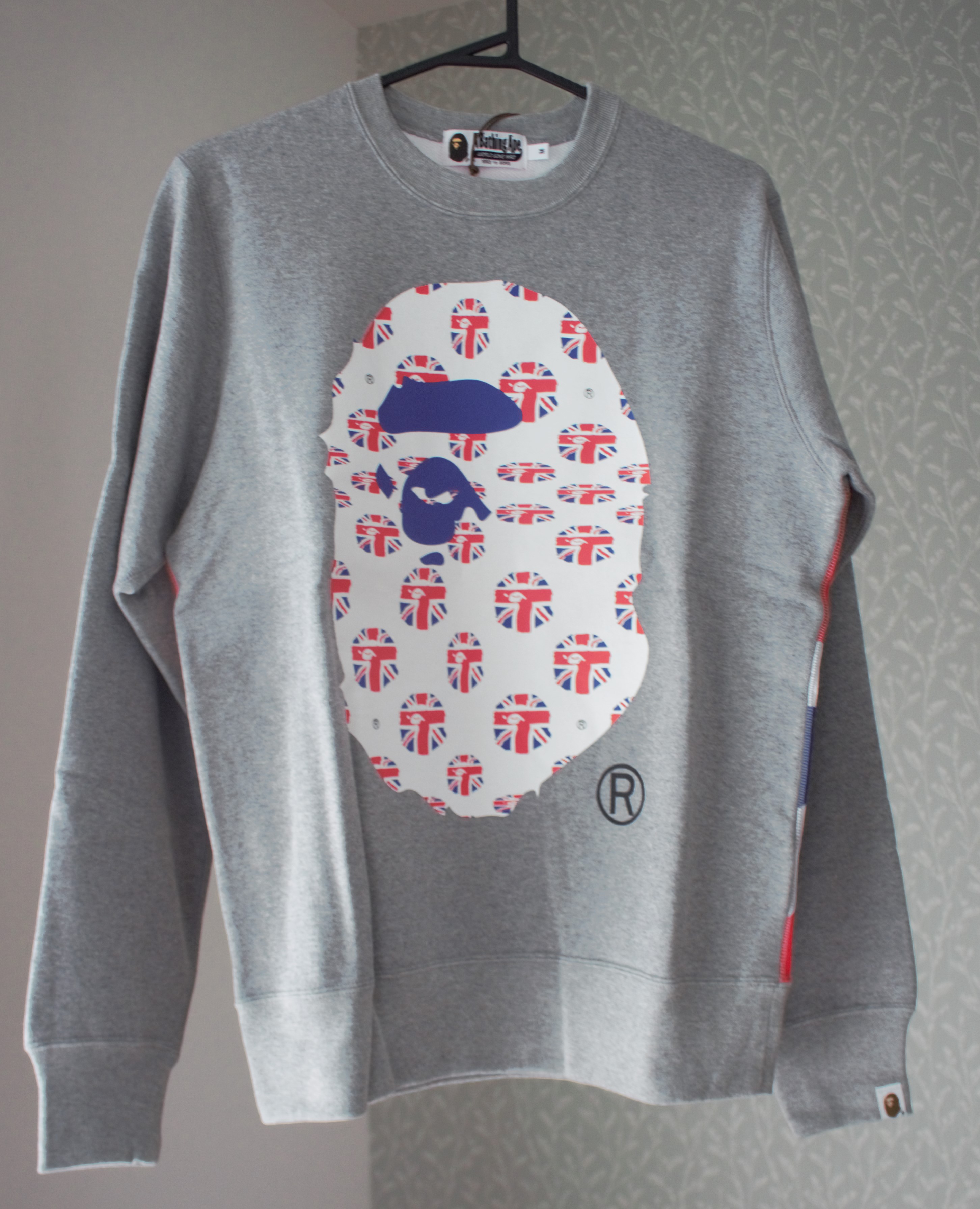 BAPE UNION JACK CREWNECK 1D70-113-020 - Fashionship