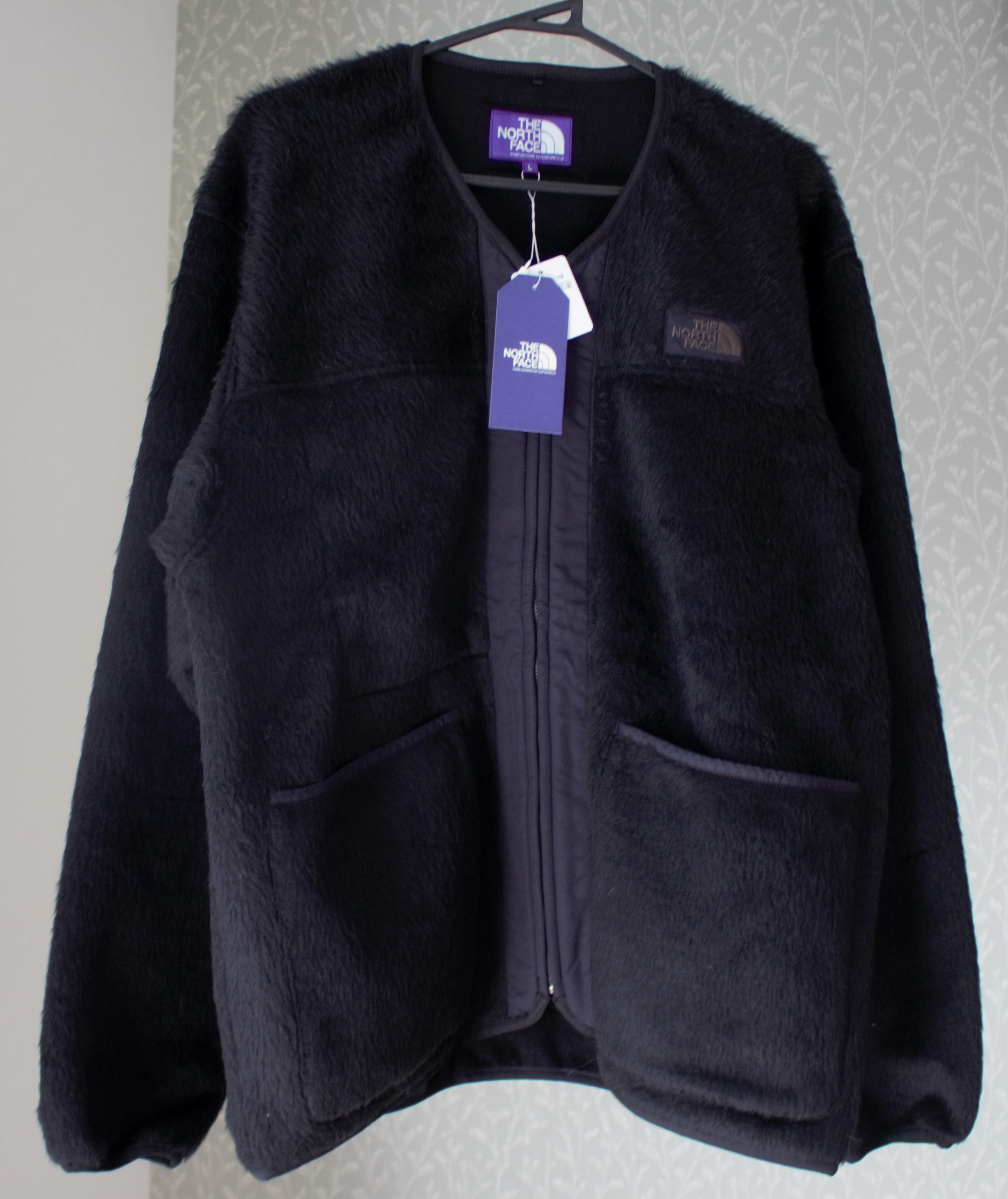THE NORTH FACE Purple Label PLAS Wool Fleece Field Cardigan N24FA029 ...