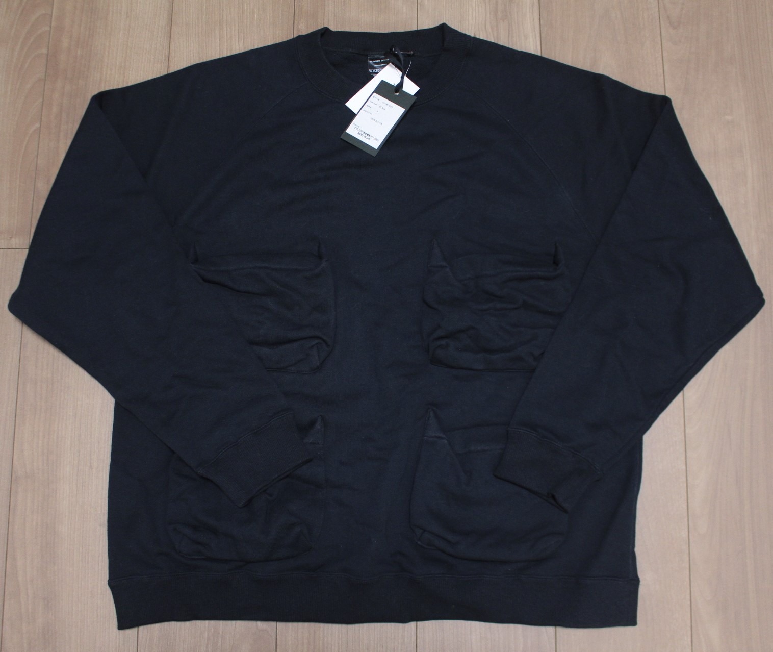 NUMBERNINE POCKET SWEAT PULLOVER F21NC002 - Fashionship