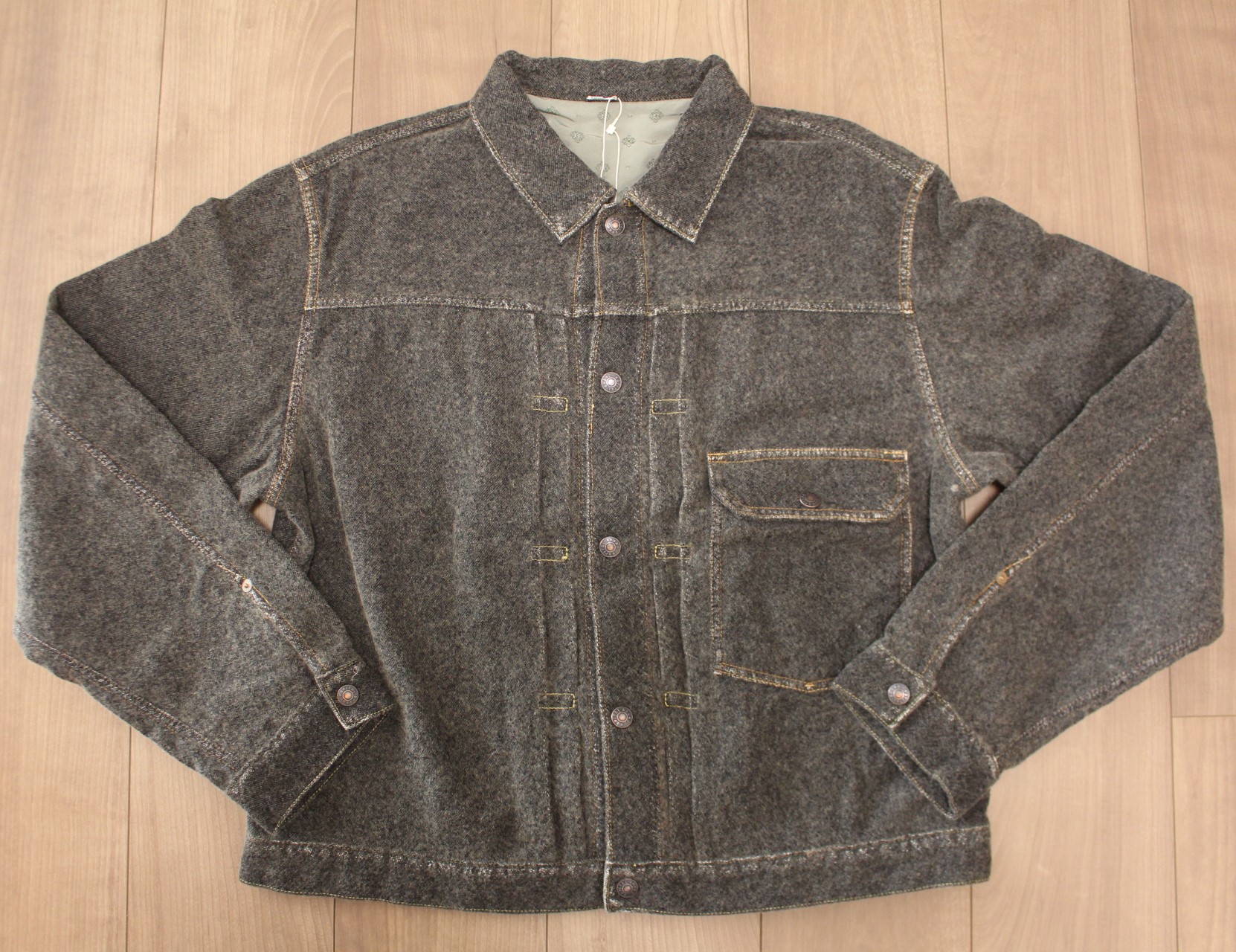 KAPITAL Twill Aging Wool 1ST JKT K2309LJ020 - Fashionship