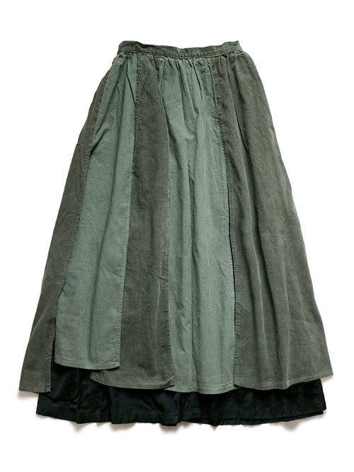 KAPITAL Skirt Corduroy Lamp Skirt