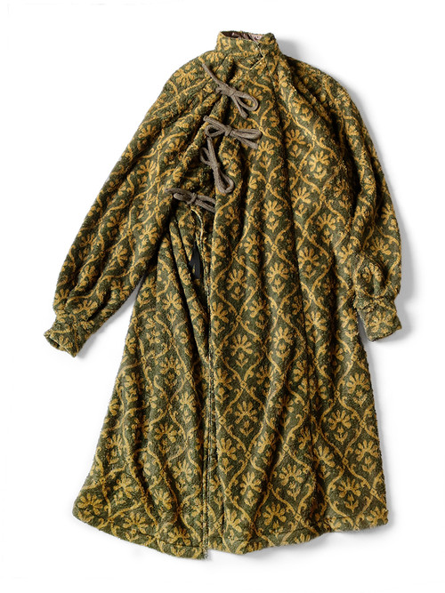 KAPITAL Dress/Jumpsuit Yosemite Arabesque Pattern Fleece Burma Coat