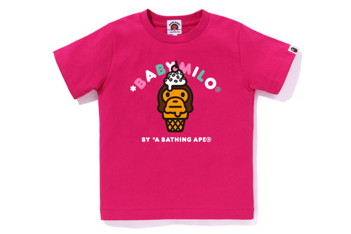 BAPE T-SHIRT BABY MILO ICE CREAM TEE #1