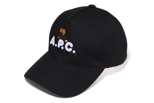 GOODS BAPE X A.P.C. MILO ON APC DENIM CAP