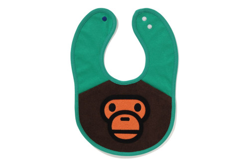 BAPE GOODS BABY MILO PILE BIB