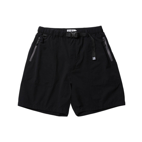 Evisen Skateboards BOTTOMS RIVER JUMP PAINTER SHORTS - BLACK