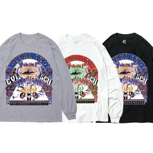 Evisen Skateboards T-SHIRTS OVERLAND LS