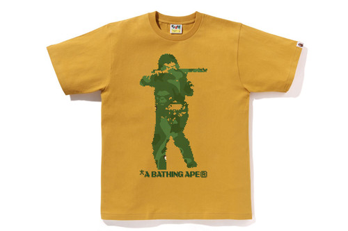 BAPE T-SHIRT BITMAP SOLDIER TEE