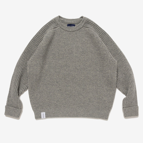 DESCENDANT KNIT CLAM CREW NECK KNIT Online Shop to Worldwide