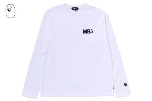 BAPE CUT AND SEWN BASIC LS TEE
