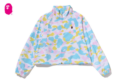 BAPE OUTERWEAR NEW MULTI CAMO ONE POINT TRACK JACKET