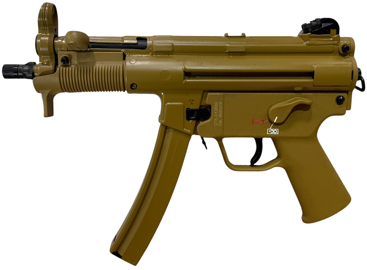 HK SP5K-PDW RAL8000 9MM 5.83'' 30-RD SEMI-AUTO PISTOL