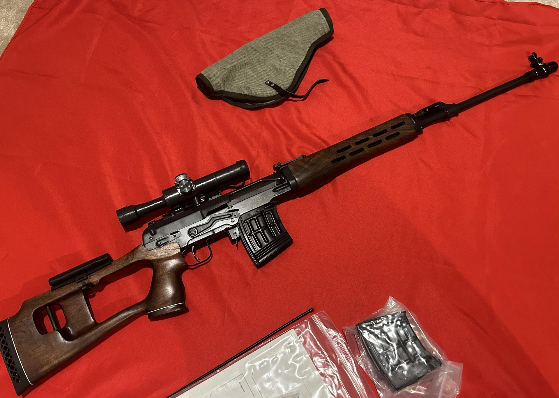 HUNGARIAN FEG SVD HD-18 7.62x54R