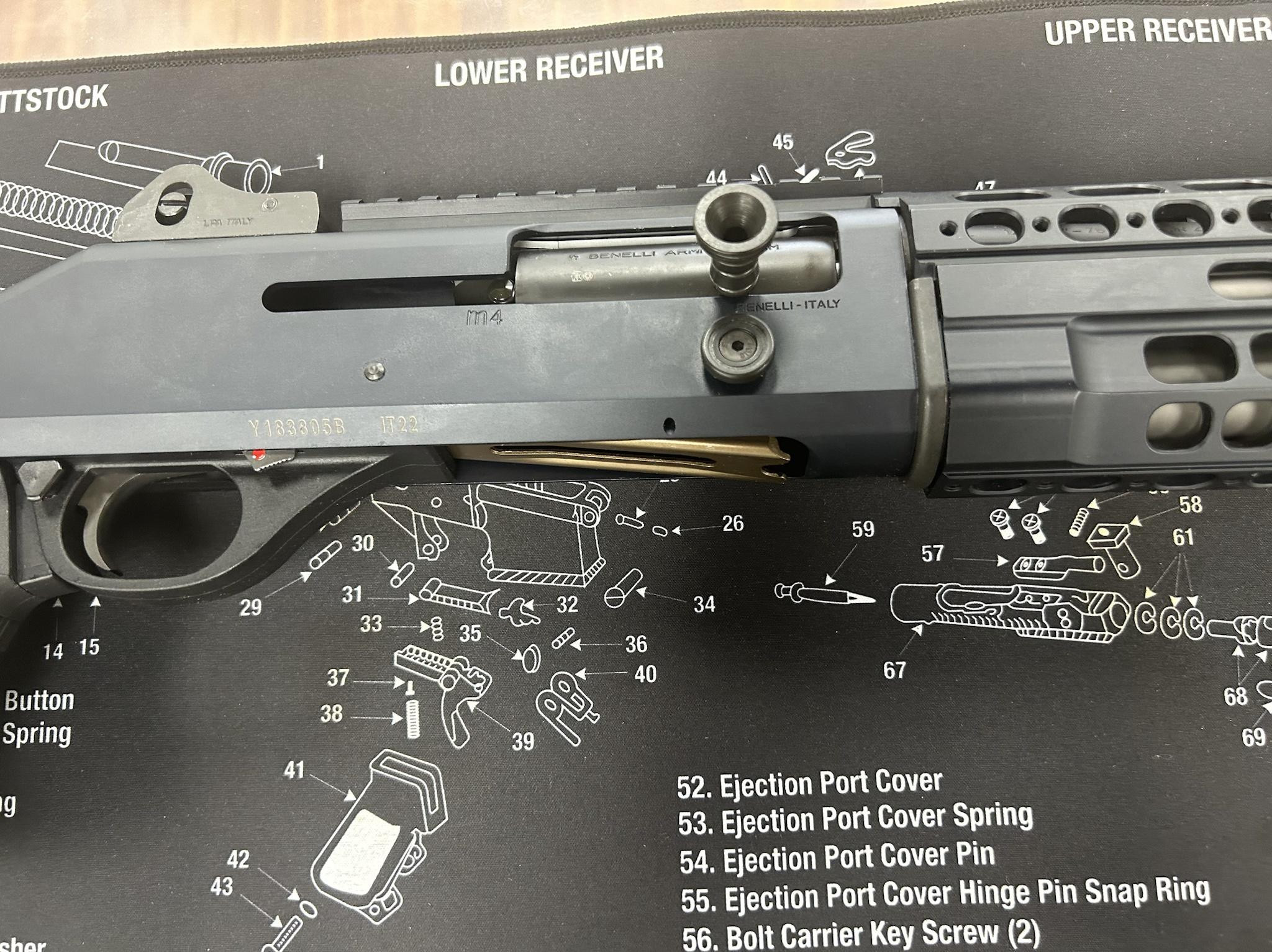 BENELLI M4 14.5 SHORT BARREL SHOTGUN 11729