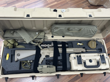 KNIGHTS ARMAMENT M110 SASS WITH M110 SUPPRESSOR DEPLOYMENT KIT, #31 OF 110