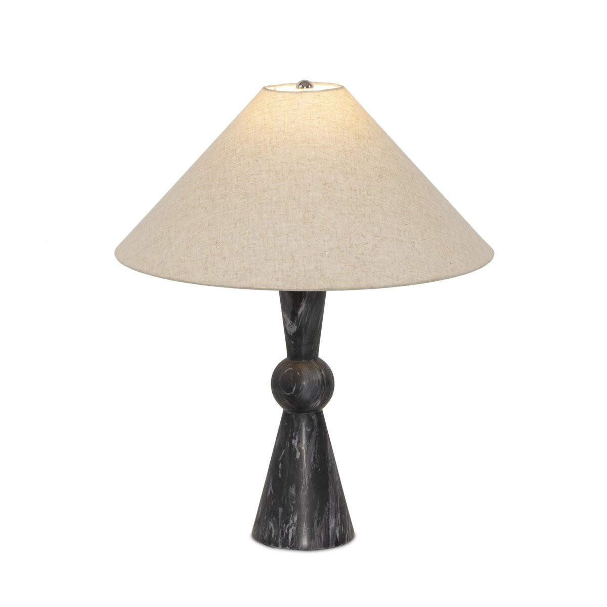 Four Hands Medici Table Lamp - Brown Rattan