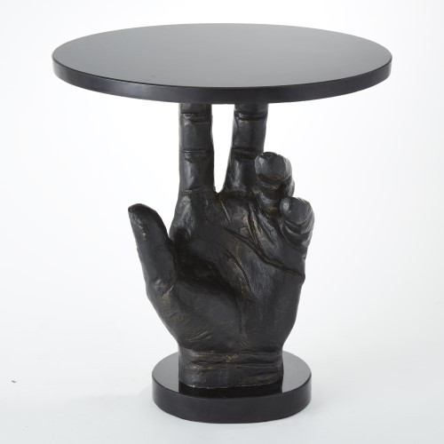 Global Views Hand Table | Interior HomeScapes