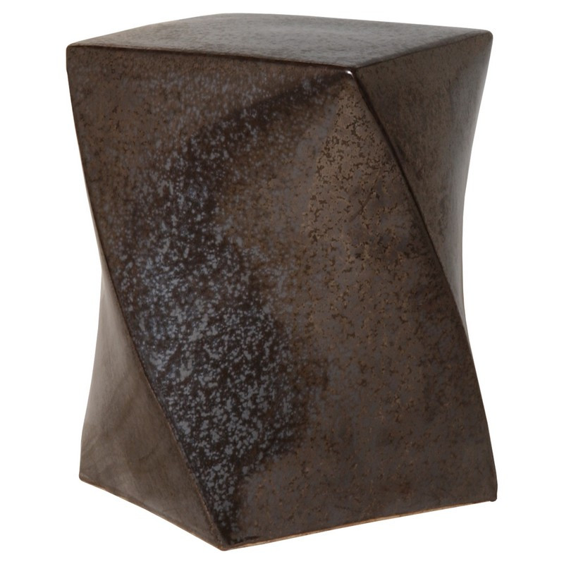 Emissary Twist Stool - Gun Metal
