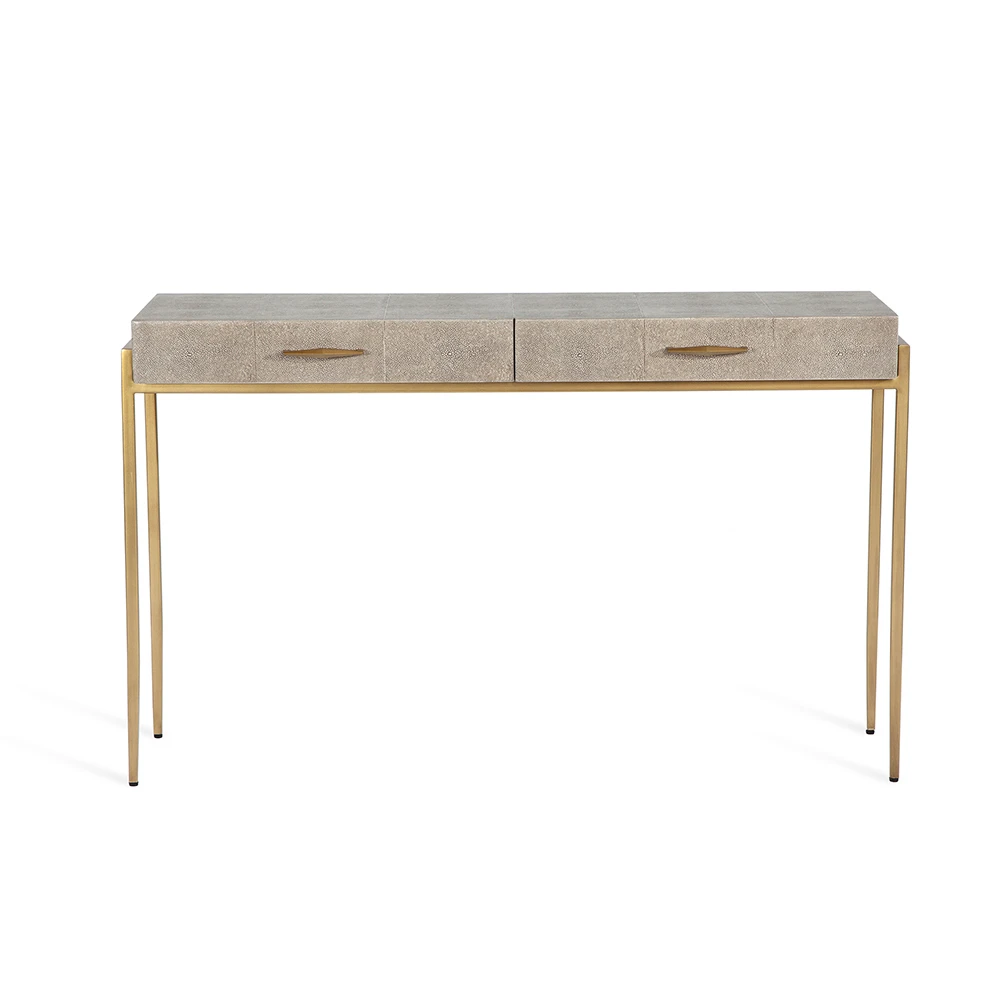 Interlude Home Morand Console/ Desk - Taupe
