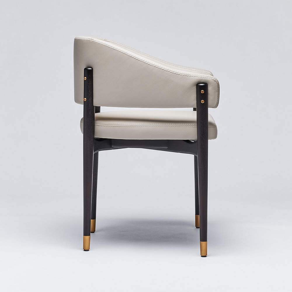 Interlude Home Canton Dining Chair - Mushroom