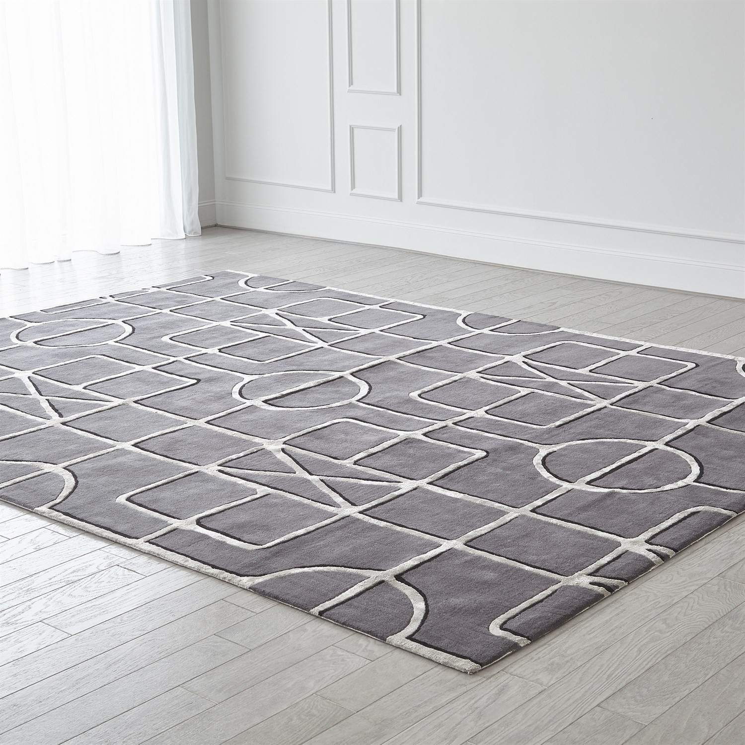 Studio A Gate Rug - Khaki - 5 x 8