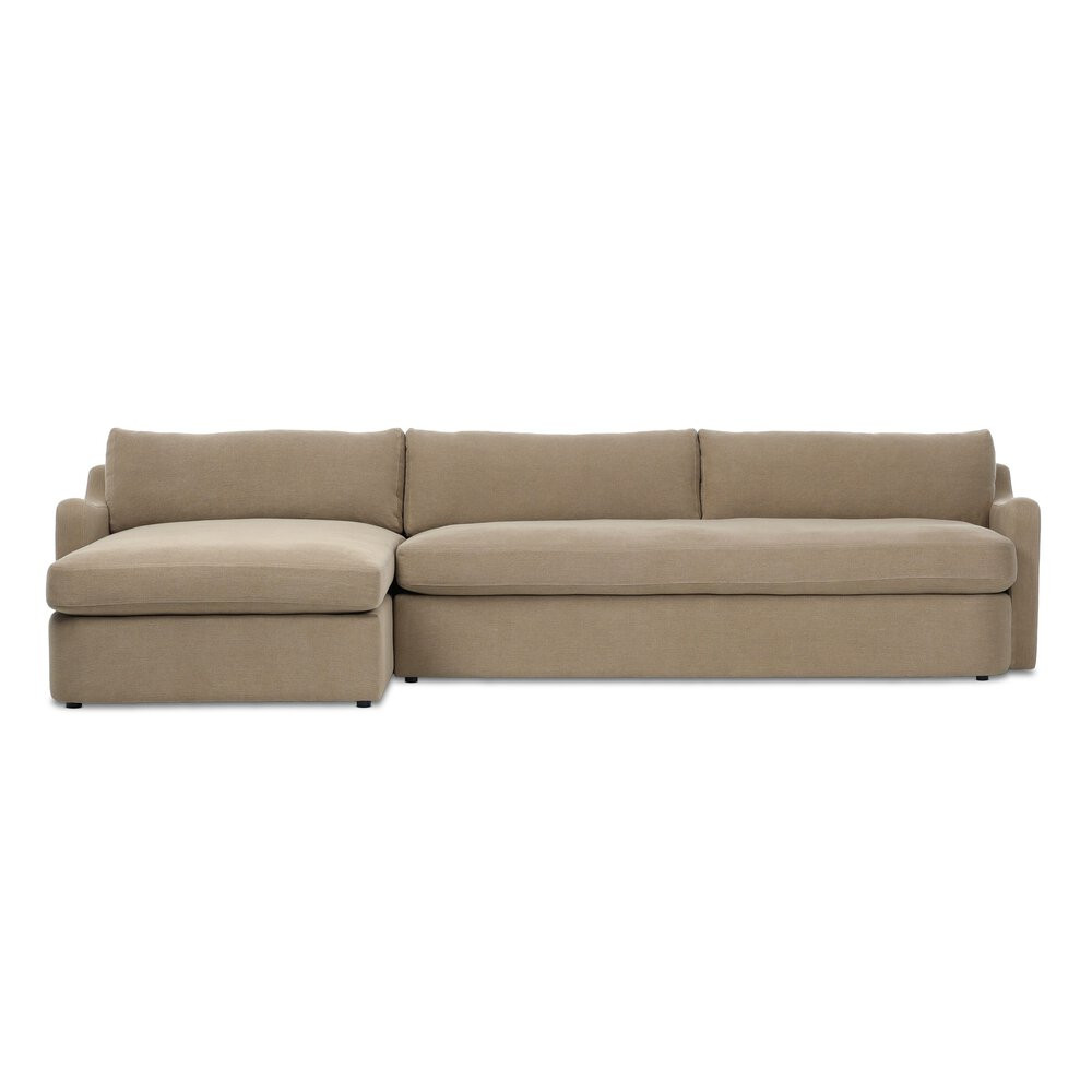 Amber Lewis x Four Hands Aurelia 2-Piece Sectional - Right Chaise ...