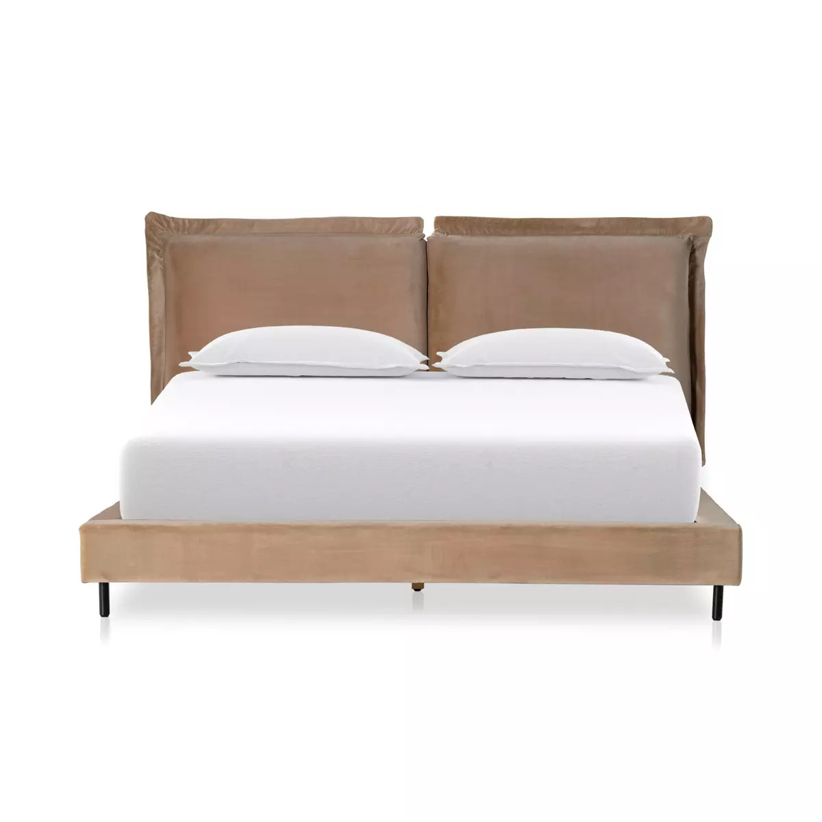 Four Hands Mitchell Bed - Surrey Fossil - King