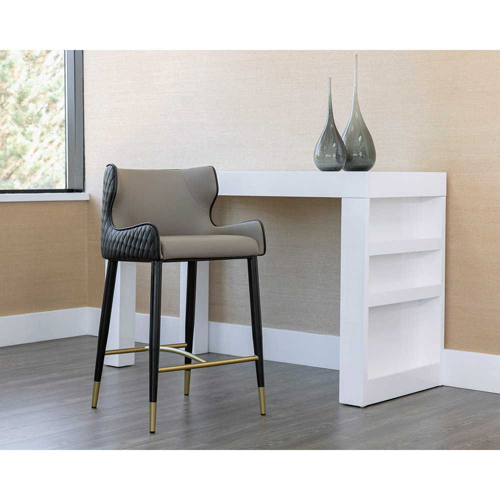 Sunpan Kline Dining Chair - Dillon Stratus / Dillon Black