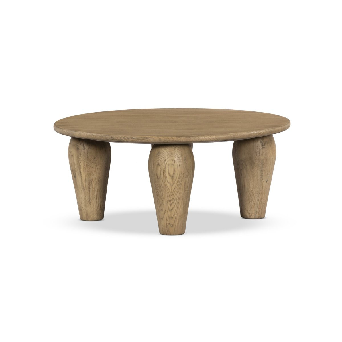 Four Hands Isaac Coffee Table - Rubbed Light Oak