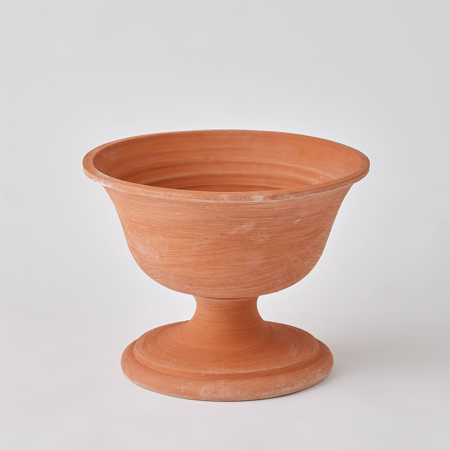 Global Views Villa Chalice Compote - Matte White - Lg