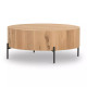 Four Hands Isaac Coffee Table - Rubbed Light Oak