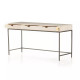 Four Hands Trey Modular Writing Desk - Dove Poplar