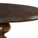 Four Hands Magnolia Round Dining Table - 60" - Dark Oak