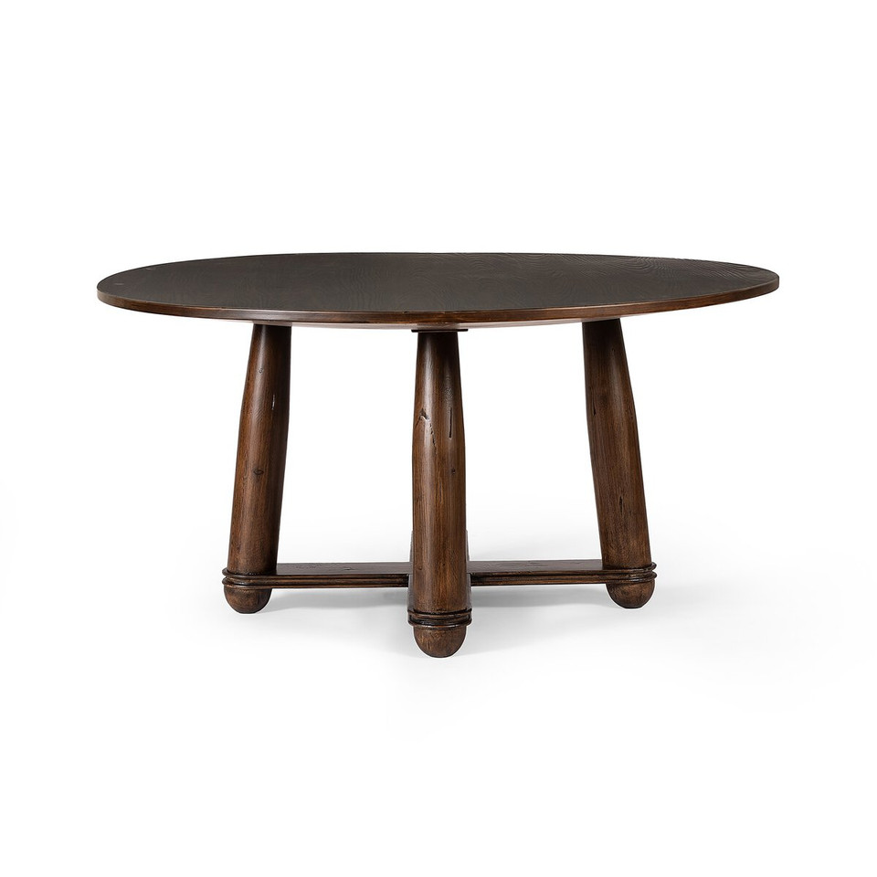 Amber Lewis x Four Hands Figueroa Dining Table 42" - Sawar Marble