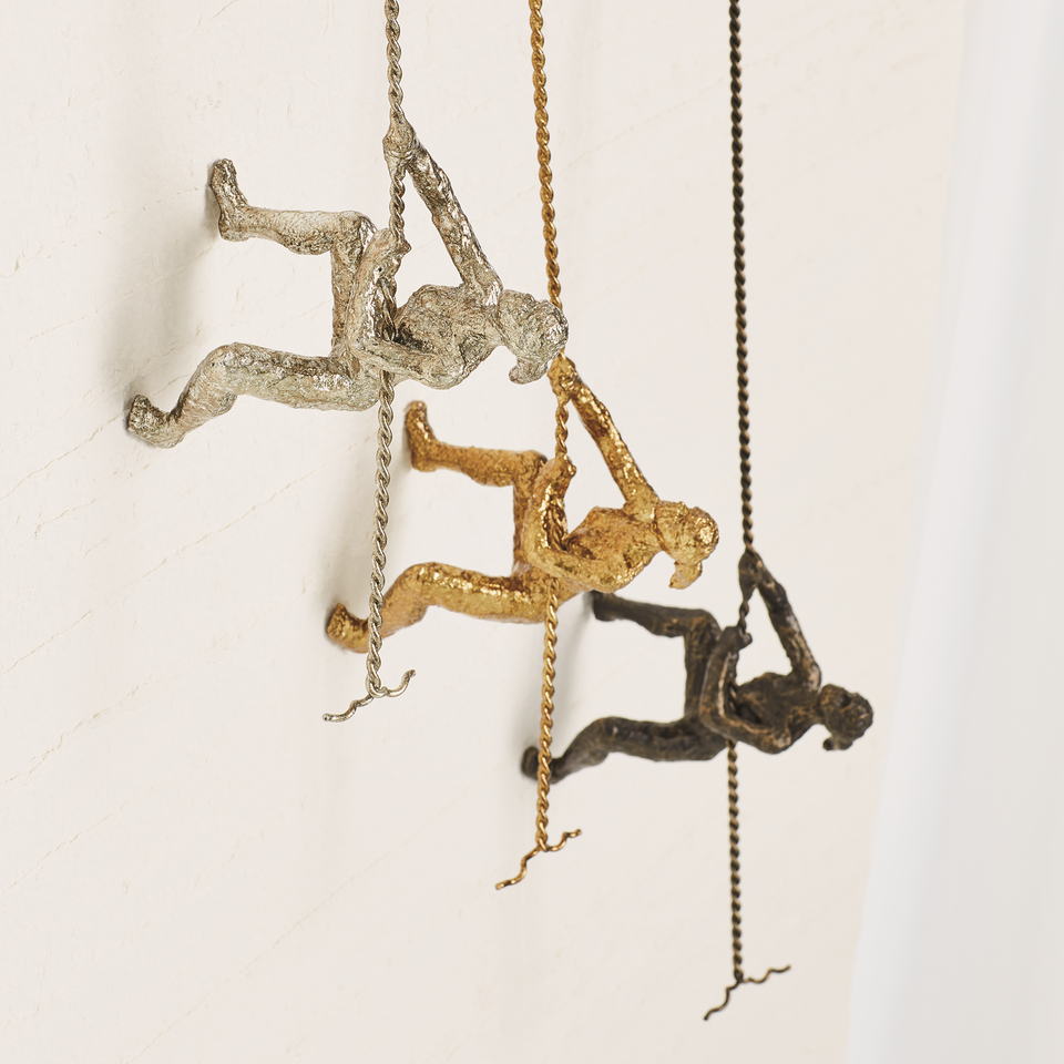 Global Views Climbing Man - Wall Mounted | Interior HomeScapes