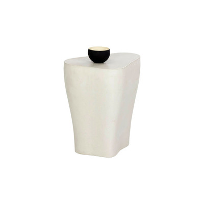 Sunpan Dali End Table - Small - White