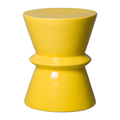 Emissary Zip Garden Stool Table Yellow
