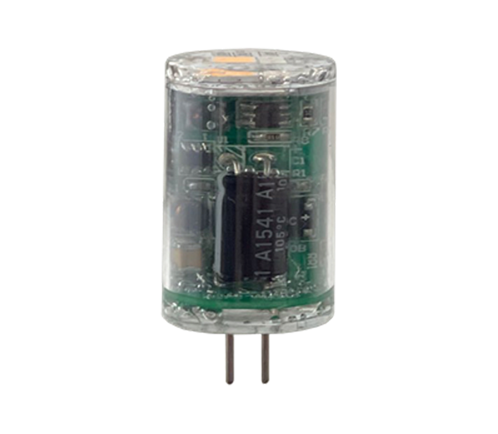 2WATT T3 Flex Gold Vivid LED Lamp by Unique Lighting Systems