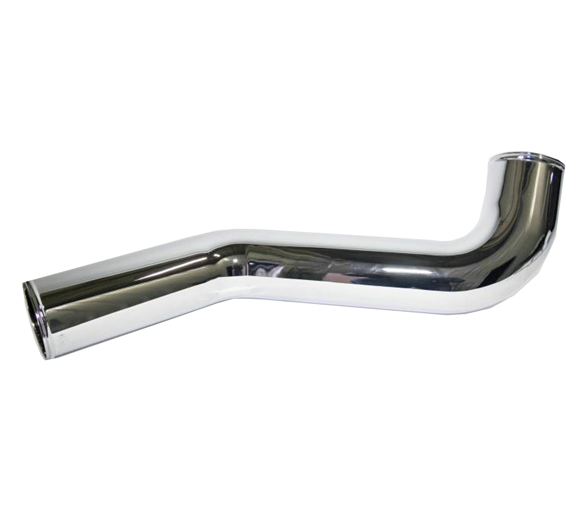 Chrome Charge Pipe Driver's Side #DP-8028CP