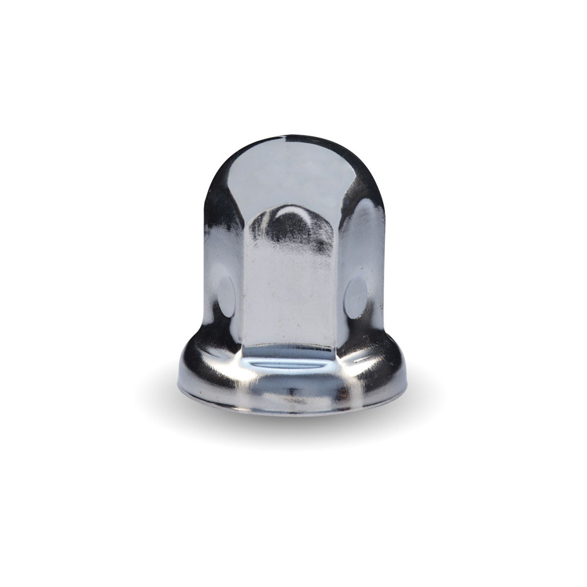 Nut Cover Chrome Metal 33mm with Flange TNUT-F1