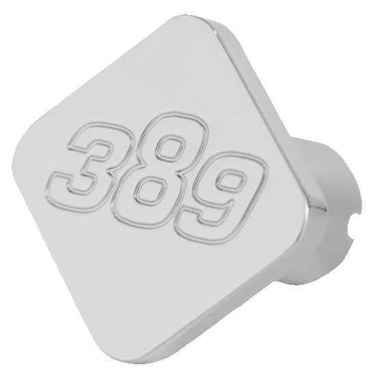 Chrome Square Shaped Air Brake Knob - 389