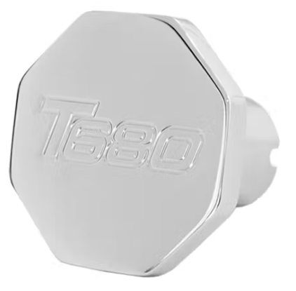 Chrome Octagon Shaped Air Brake Knob - T680