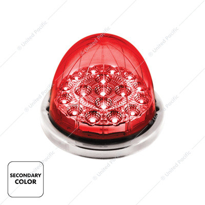 17 LED Double Fury Watermelon Light with Low Profile Stainless Steel ...