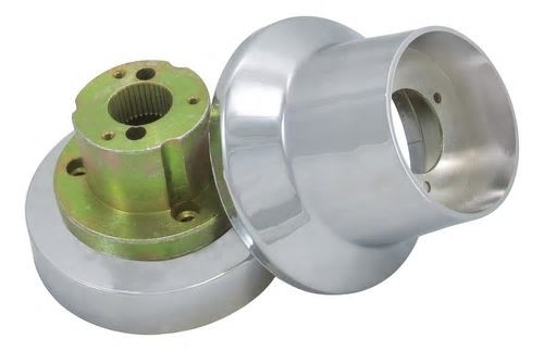 3 Hole Steering Wheel Hub, Chrome Finish fits Freightliner 1989-2006 ...