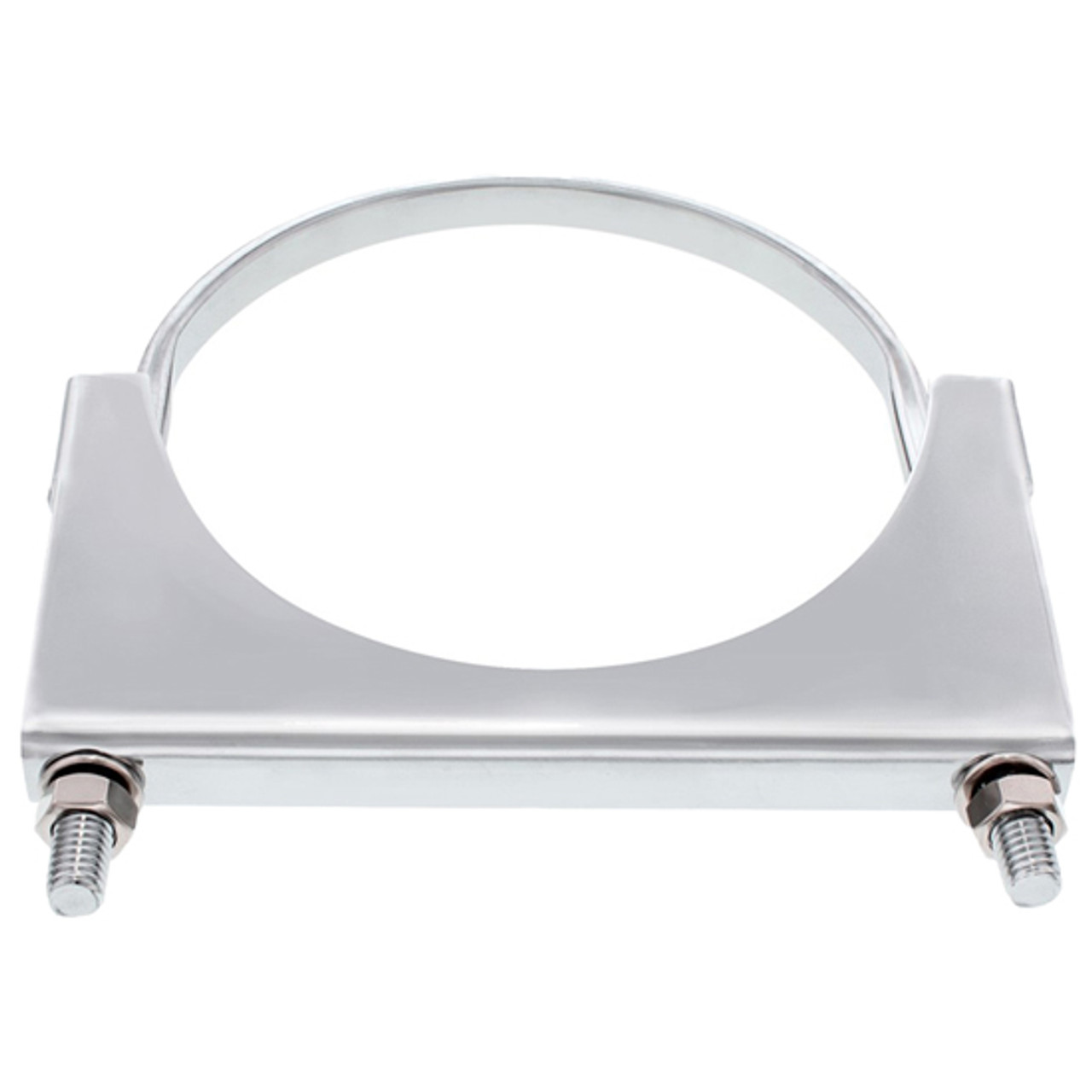 6" U Bolt Clamp Chrome Plated