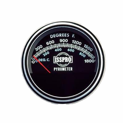 Pyrometer Guage, Heavy Duty, Chrome