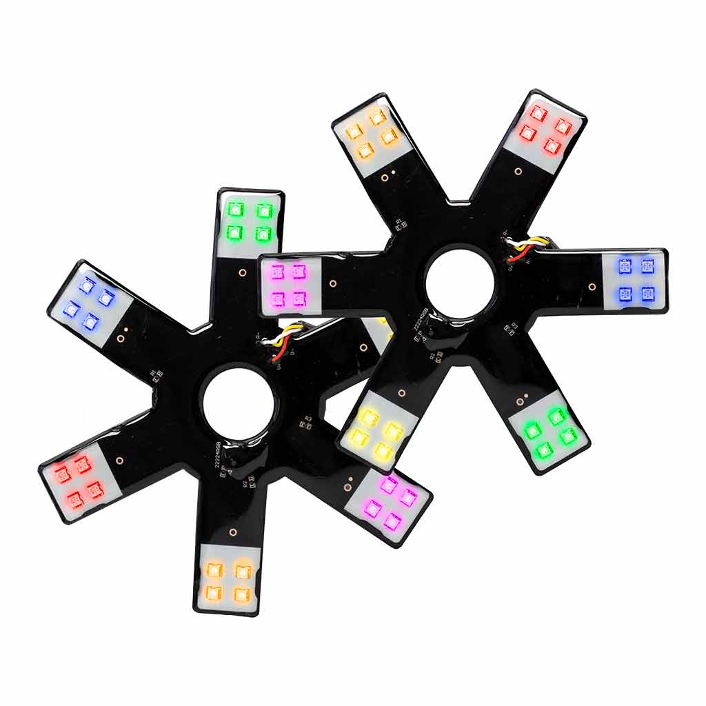 TRUX 8" Multi-Color Breather Light Kit (24 Diodes) - TLED-X1RGB