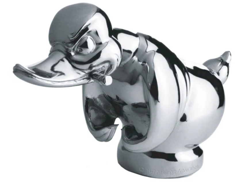 Angry Duck Hood Ornament